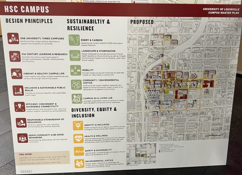 GALLERY: U of L unveils campus master plan – The Louisville Cardinal